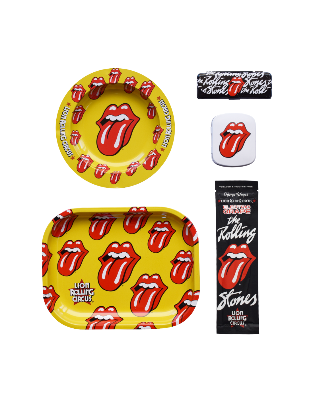 KIT THE ROLLING STONES 5 UDS